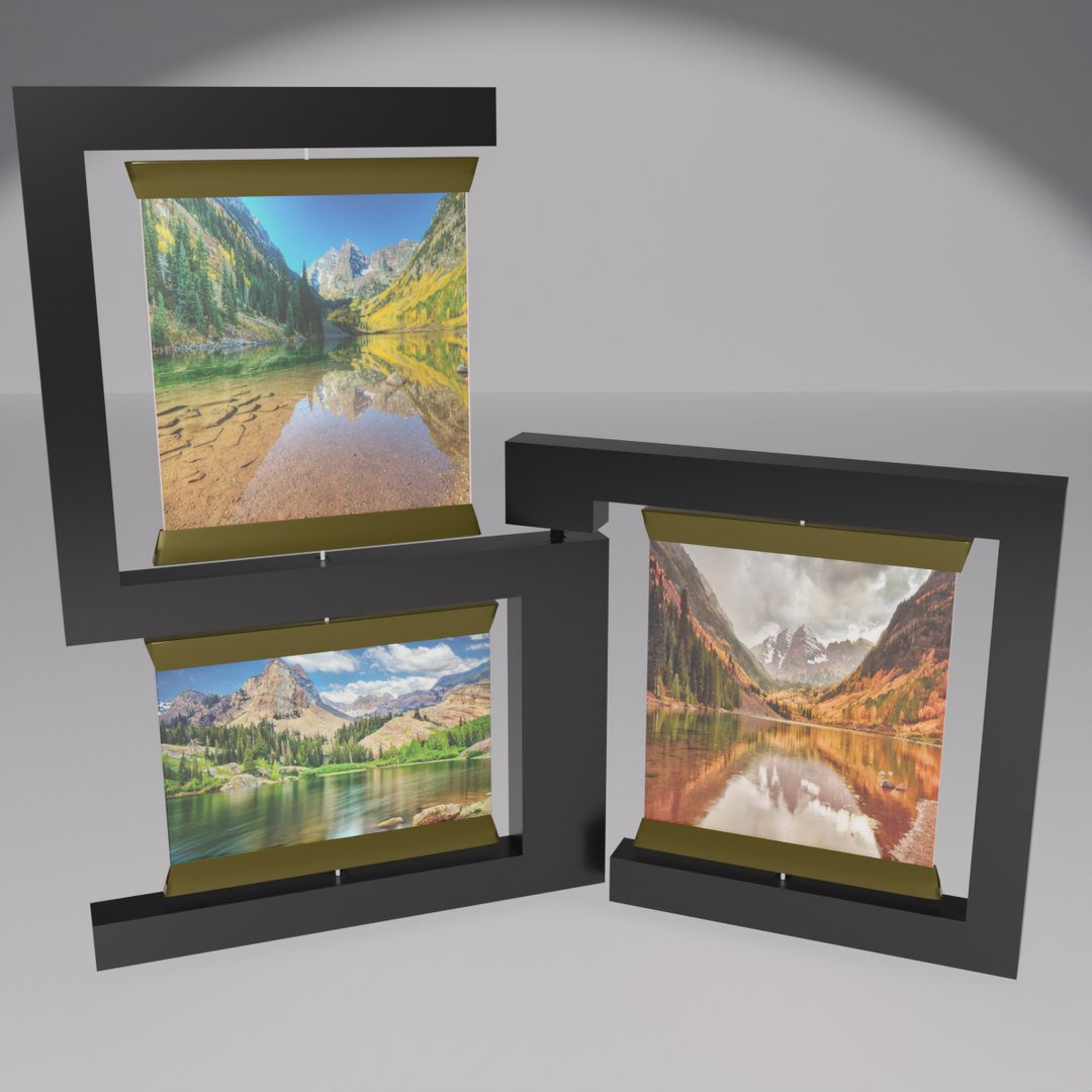 Photo frame 3D model - TurboSquid 2132534