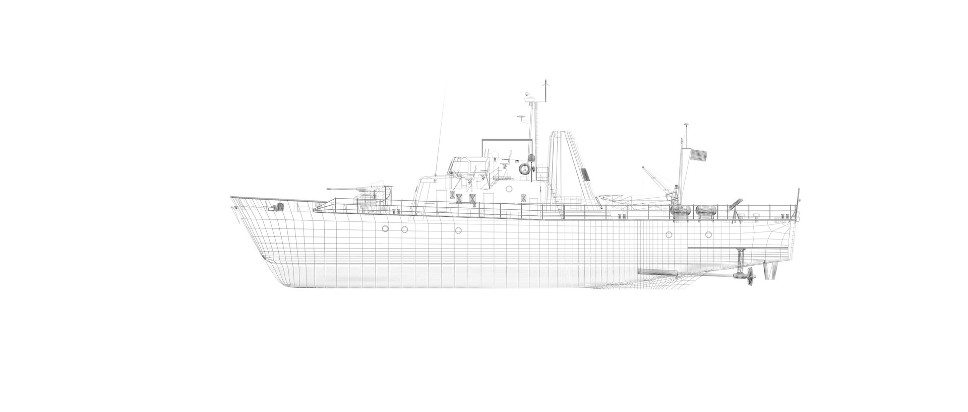 3D Attack Class Patrol Boat - HMAS Arrow Model - TurboSquid 2039772