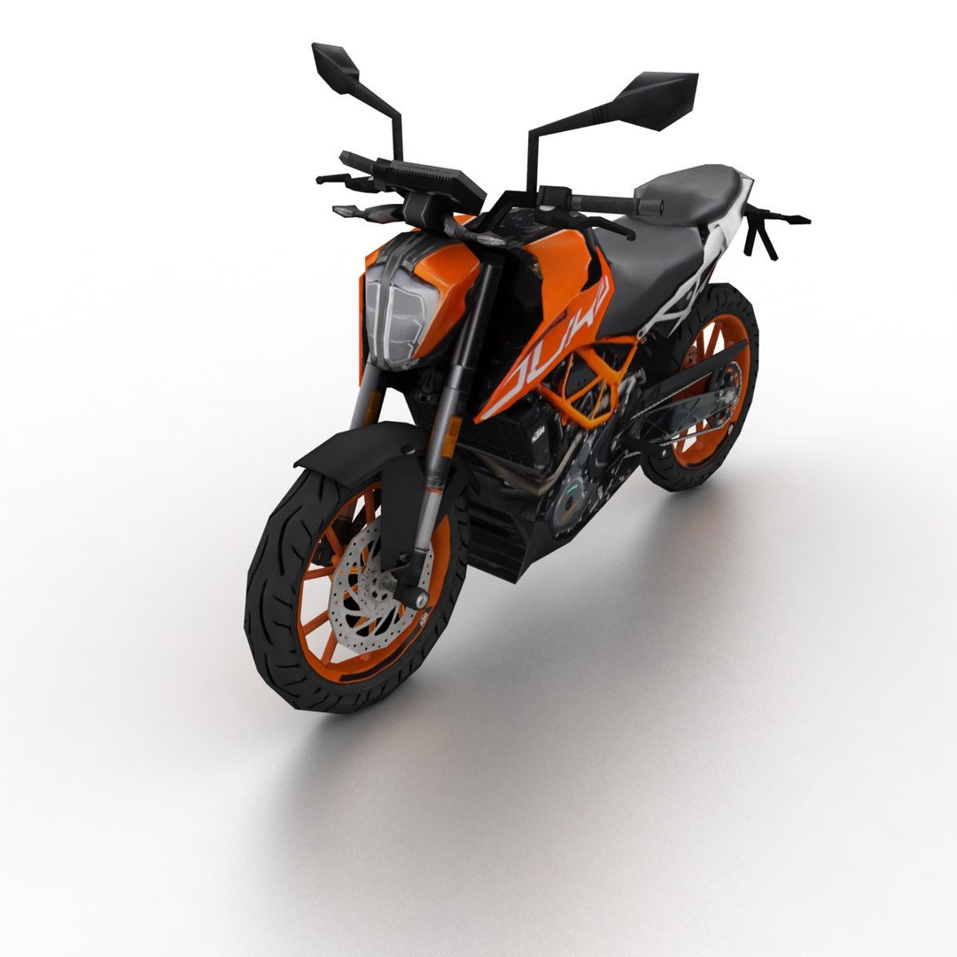 2017 Ktm 390 Duke 3D Model - TurboSquid 1195819