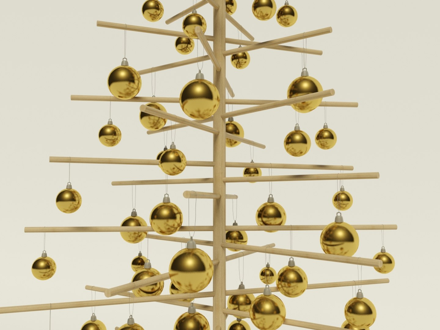 3ds Max Simple Christmas Tree