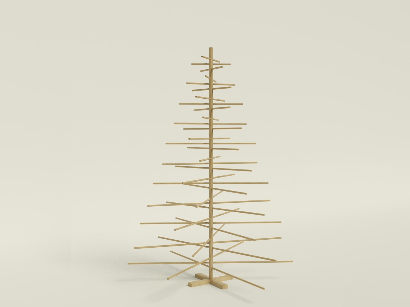 3ds Max Simple Christmas Tree
