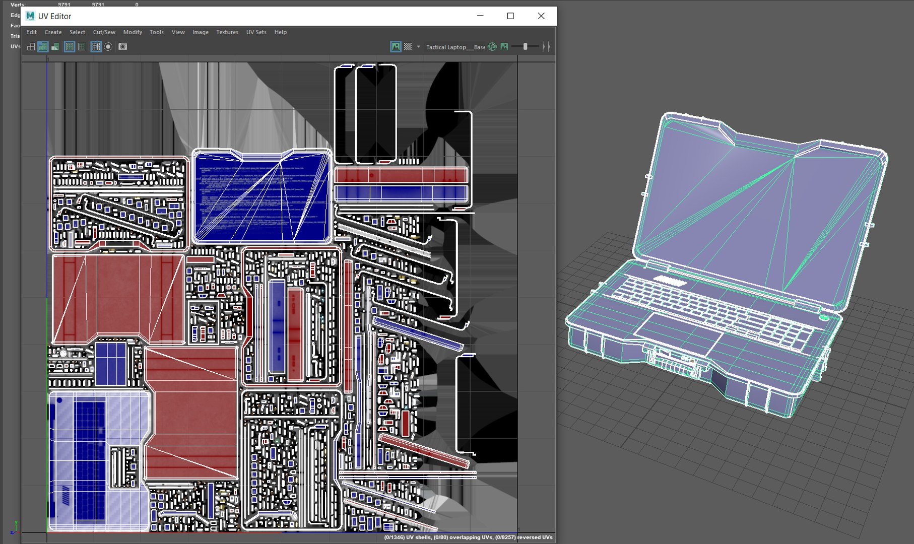 Tactical Laptop 3D - TurboSquid 2002511