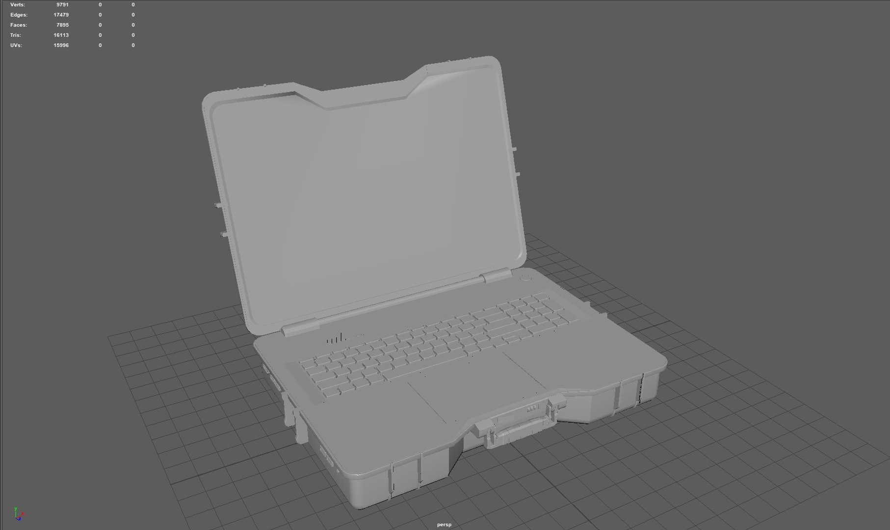 Tactical Laptop 3D - TurboSquid 2002511