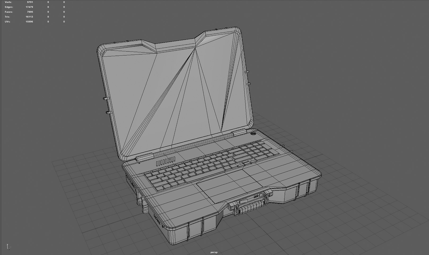 Tactical Laptop 3D - TurboSquid 2002511