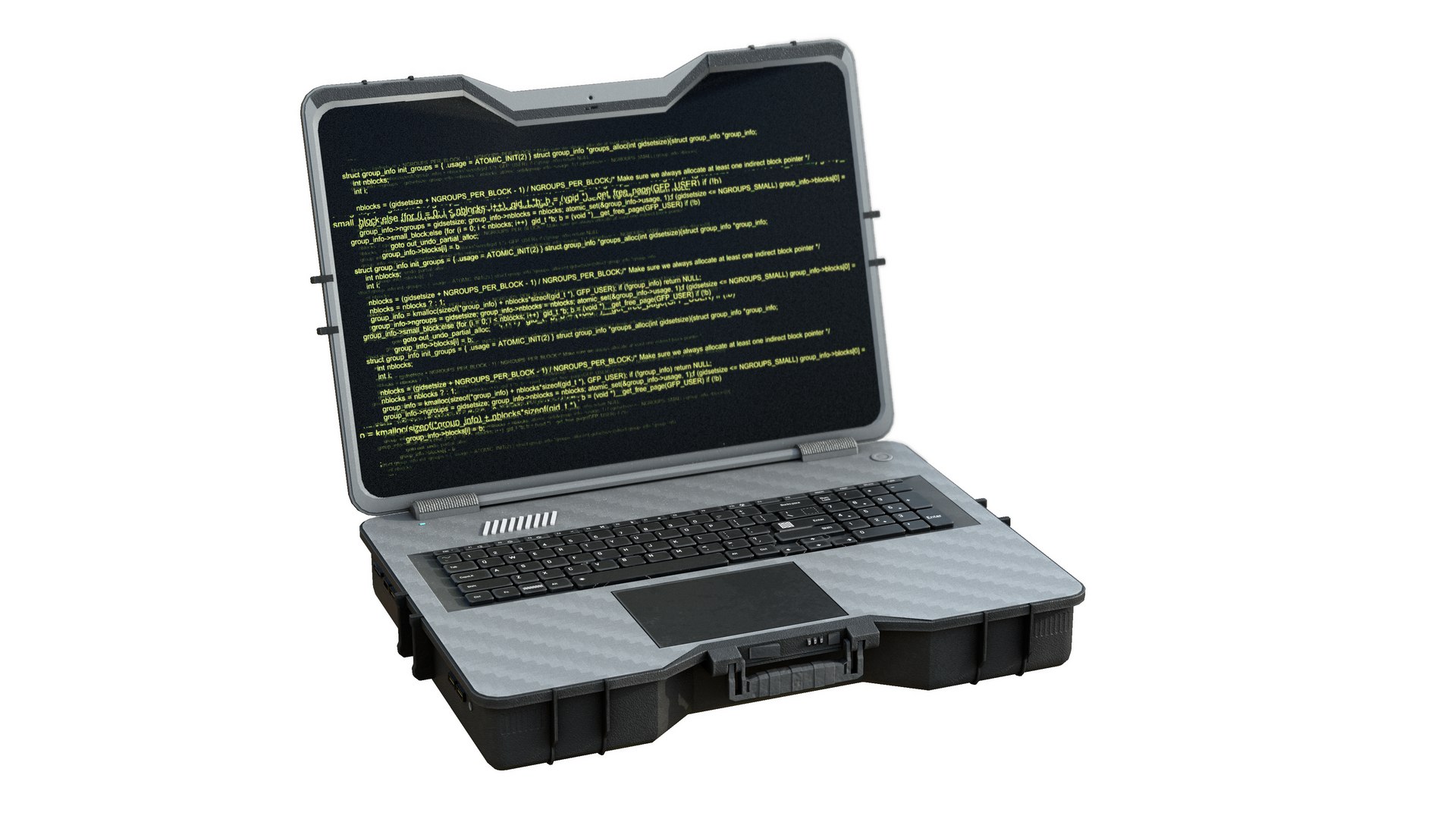 Tactical Laptop 3D - TurboSquid 2002511