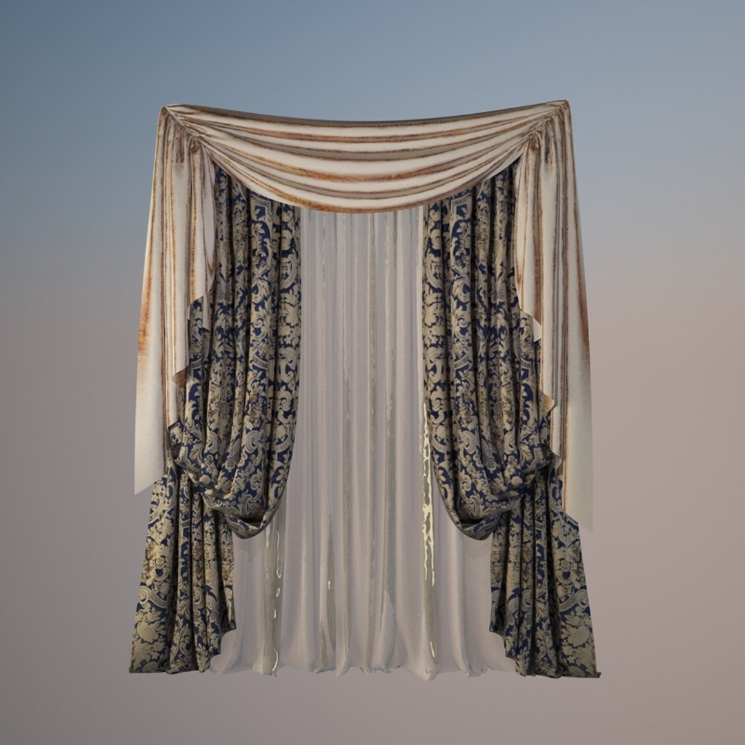 3d 3ds Classic Curtain