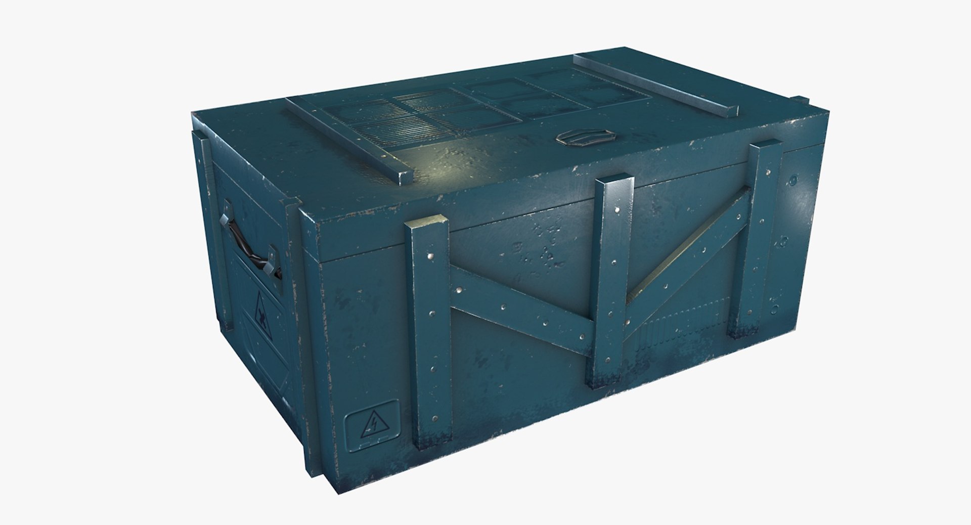 Sci-fi Weapon Crates 3D Model - TurboSquid 1195418