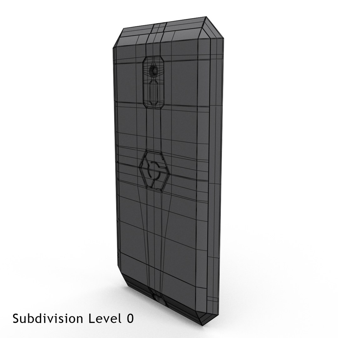 3d Model Concept Cellphone