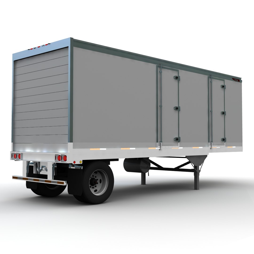 Great Dane 28ft Reefer 3d Lwo