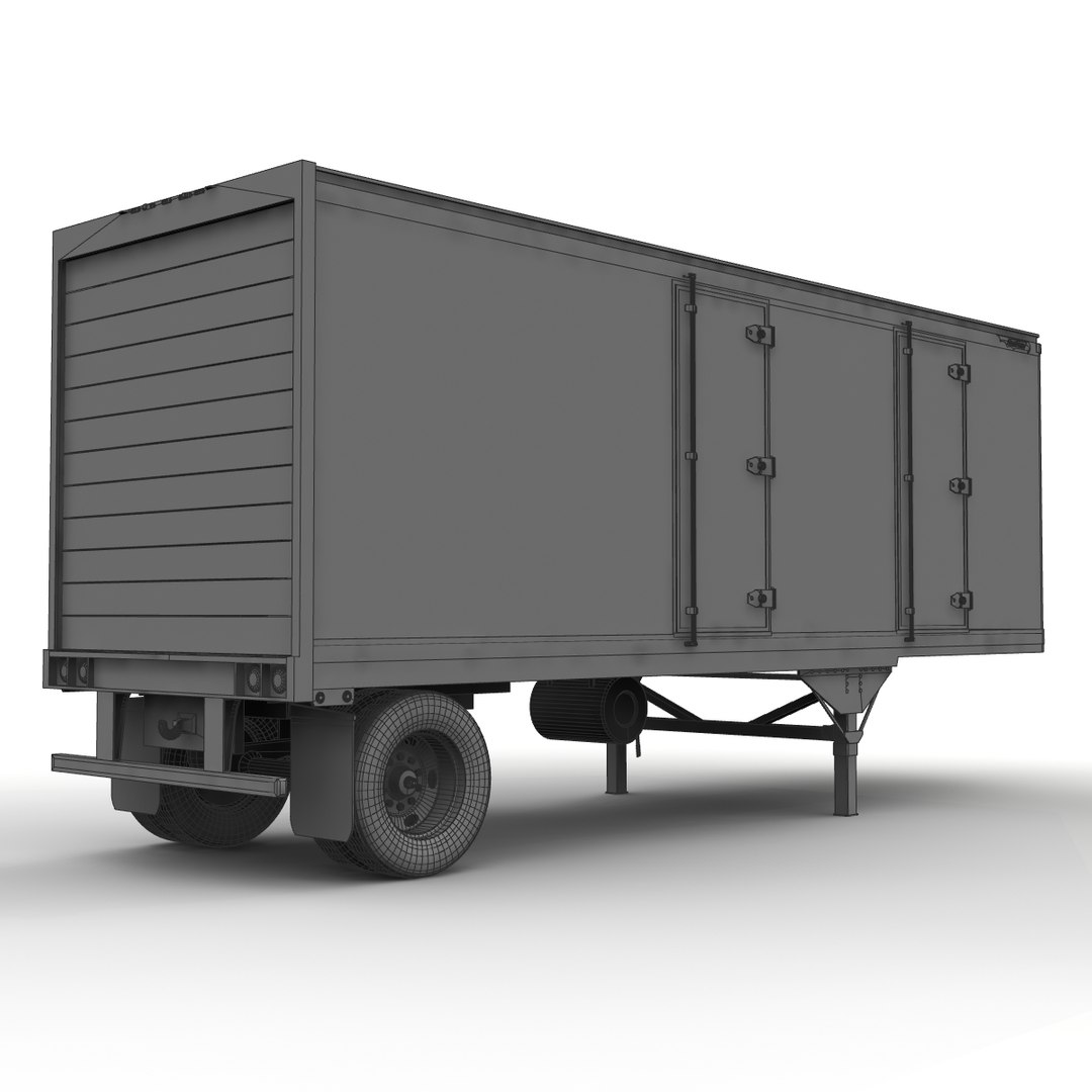 Great Dane 28ft Reefer 3d Lwo