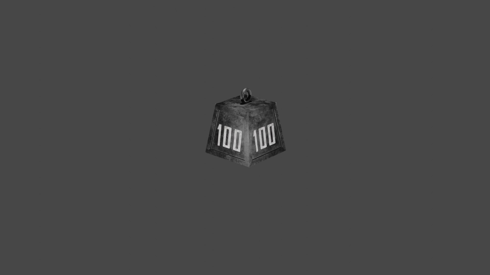 Bell Weight 3D Model - TurboSquid 2365570