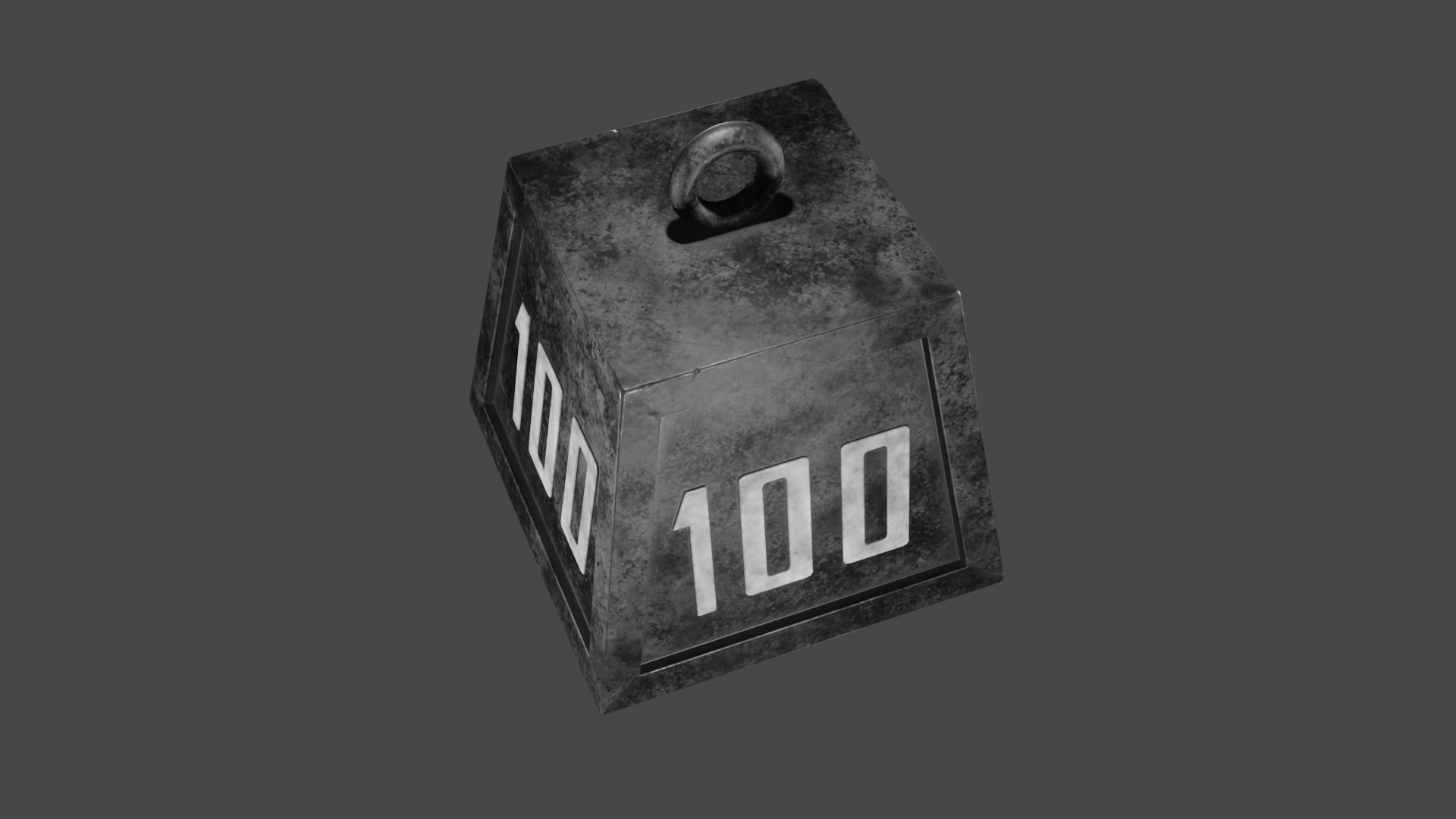 Bell Weight 3D Model - TurboSquid 2365570