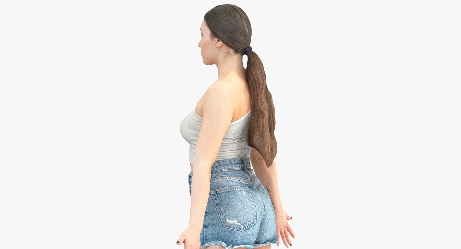 3D model Freya Casual Summer A Pose - TurboSquid 1859061