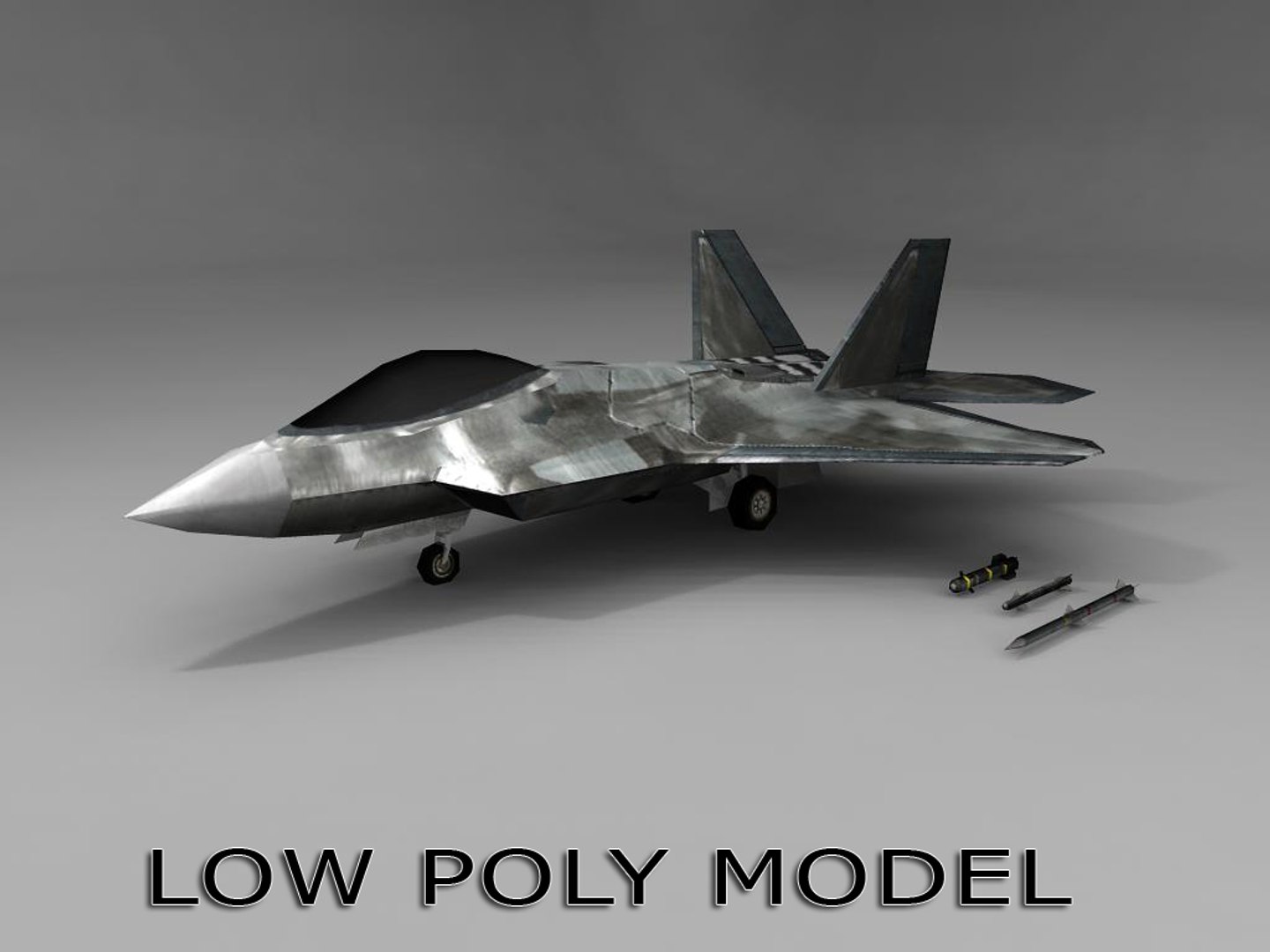 3d Model F-22 Raptor