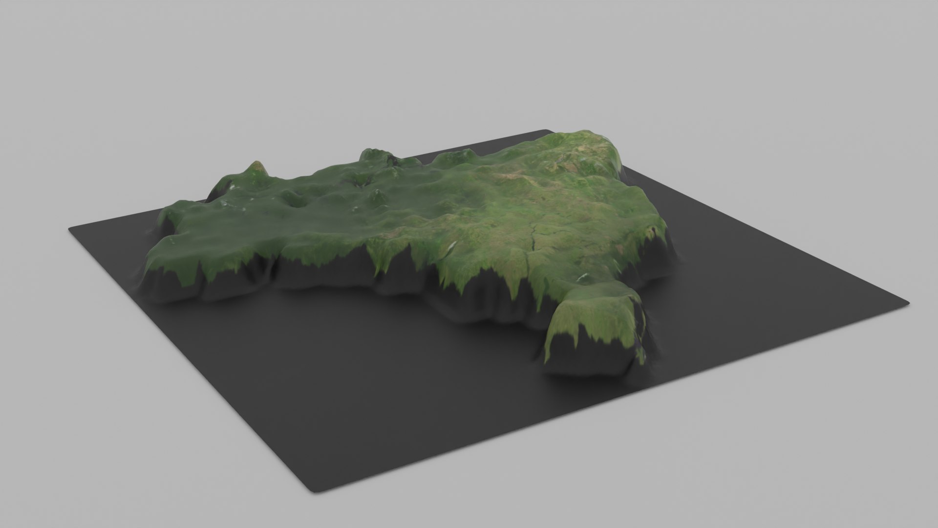 Brazil Map Country 3D Model - TurboSquid 2075303