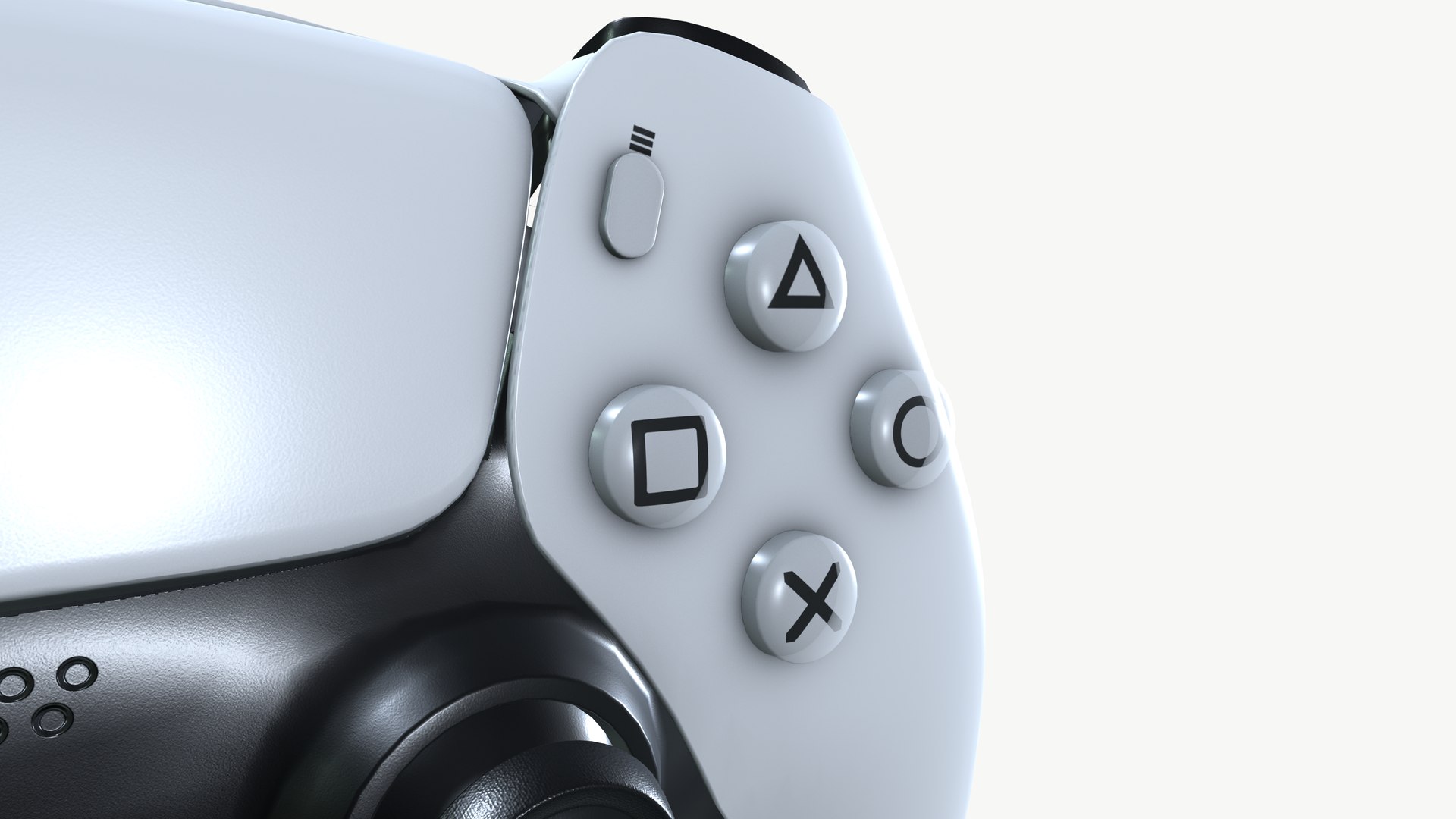 Ps5 Controller 3D Model - TurboSquid 2338340