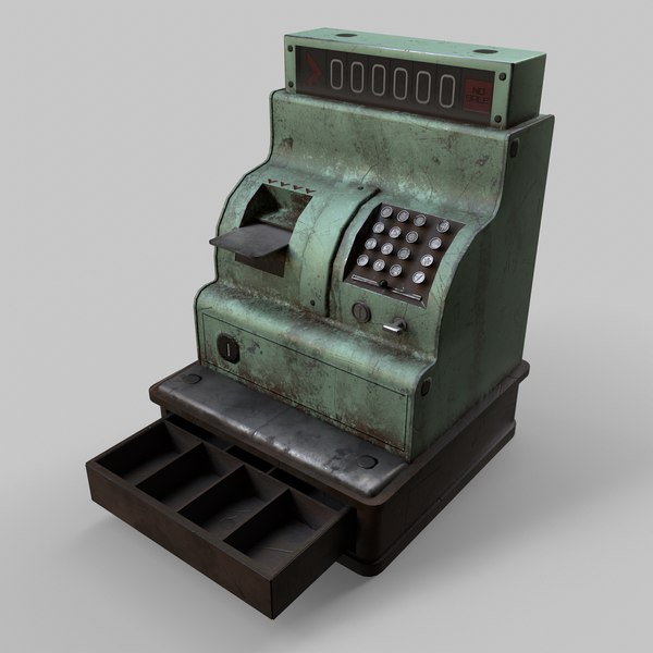 Cash Register Blender Models for Download | TurboSquid