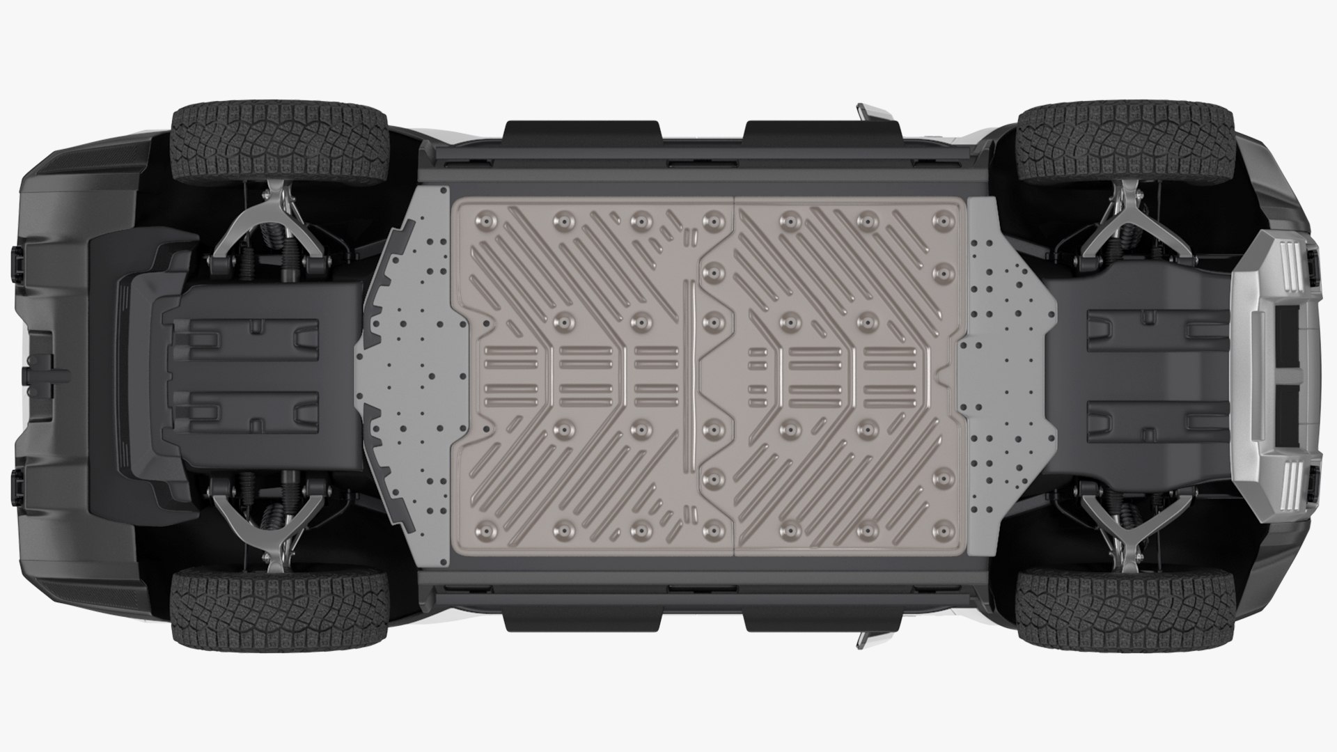 GMC Hummer EV PICKUP Simple Interior 3D - TurboSquid 1903599