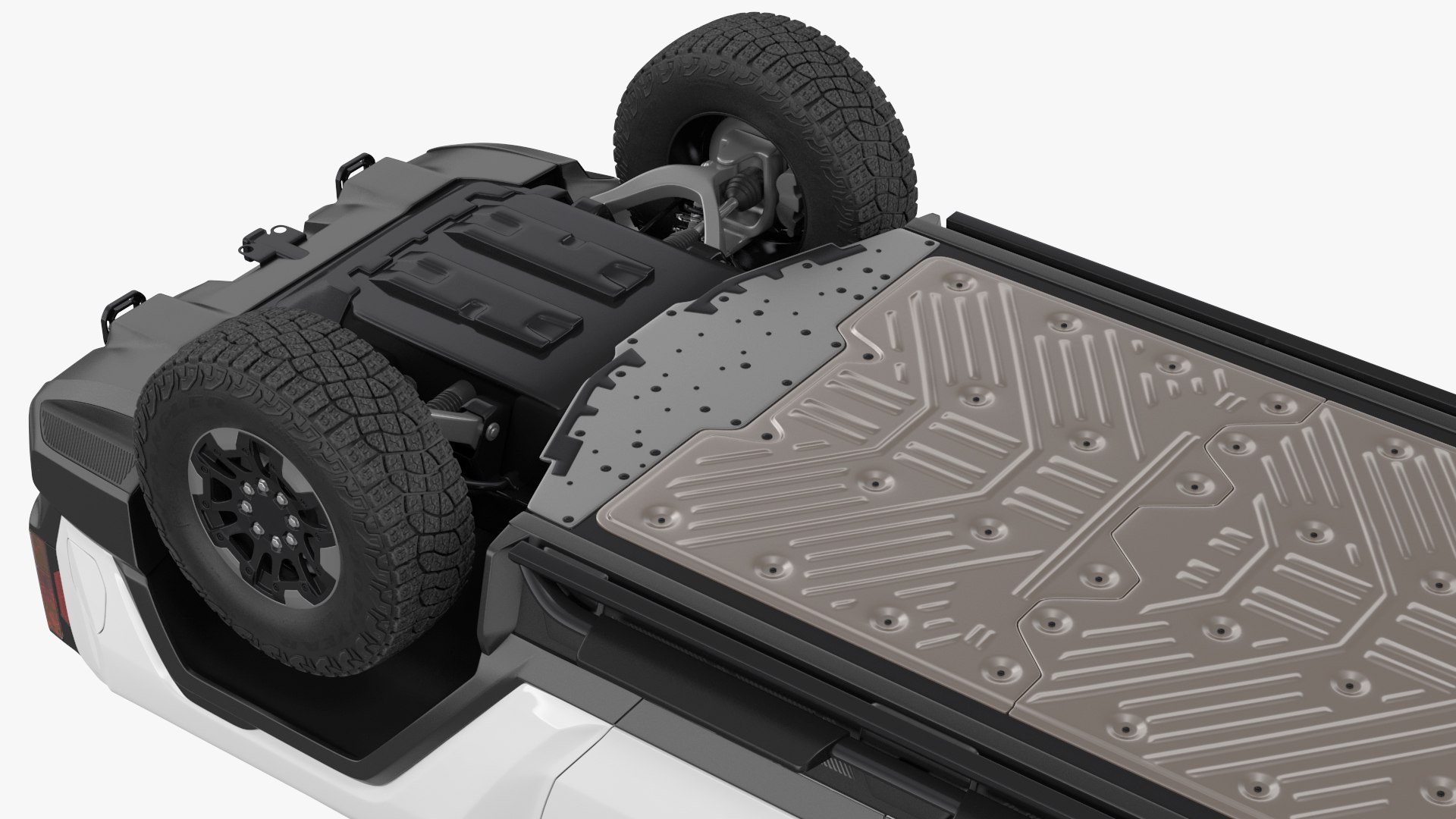 GMC Hummer EV PICKUP Simple Interior 3D - TurboSquid 1903599