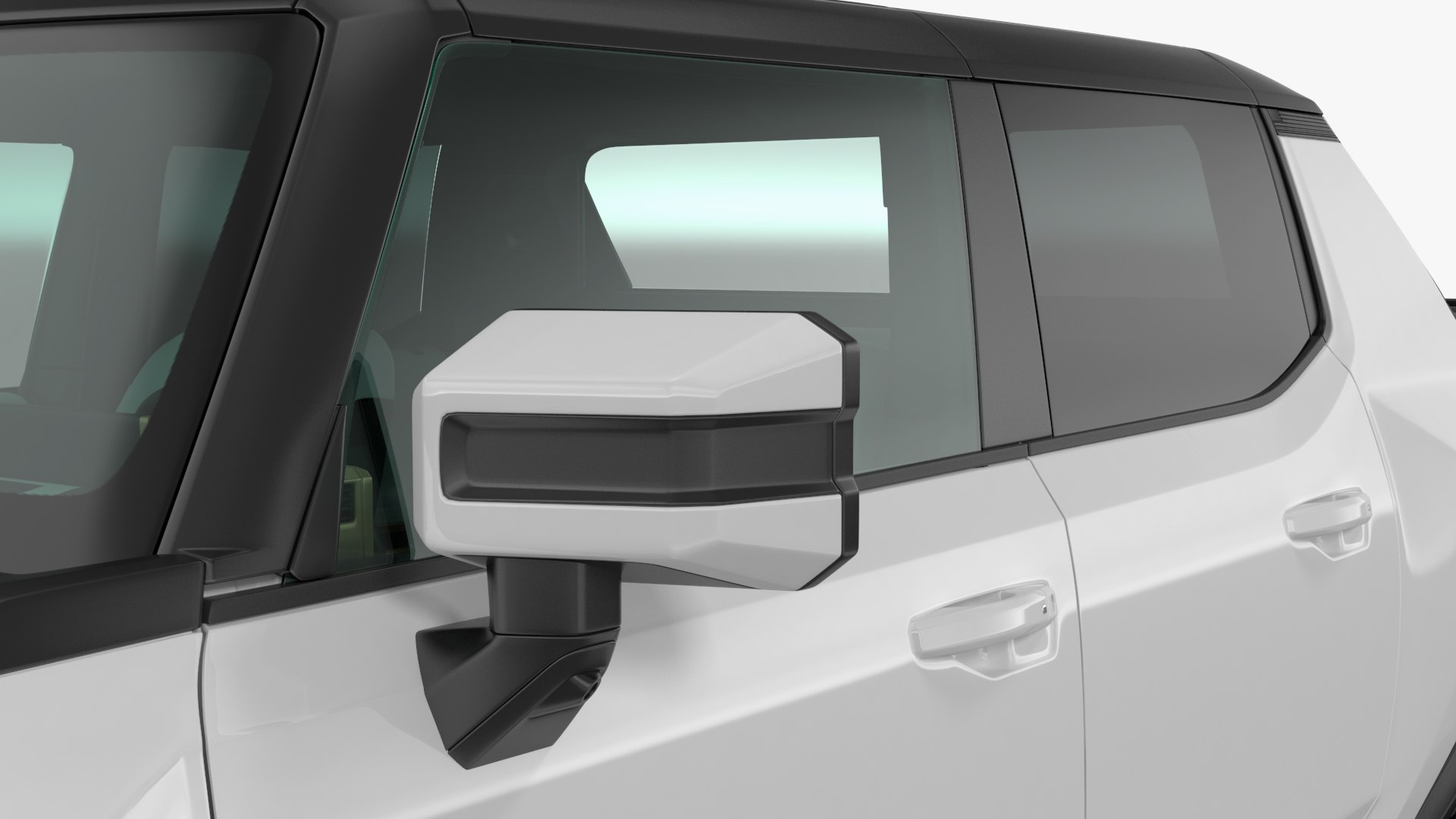 GMC Hummer EV PICKUP Simple Interior 3D - TurboSquid 1903599