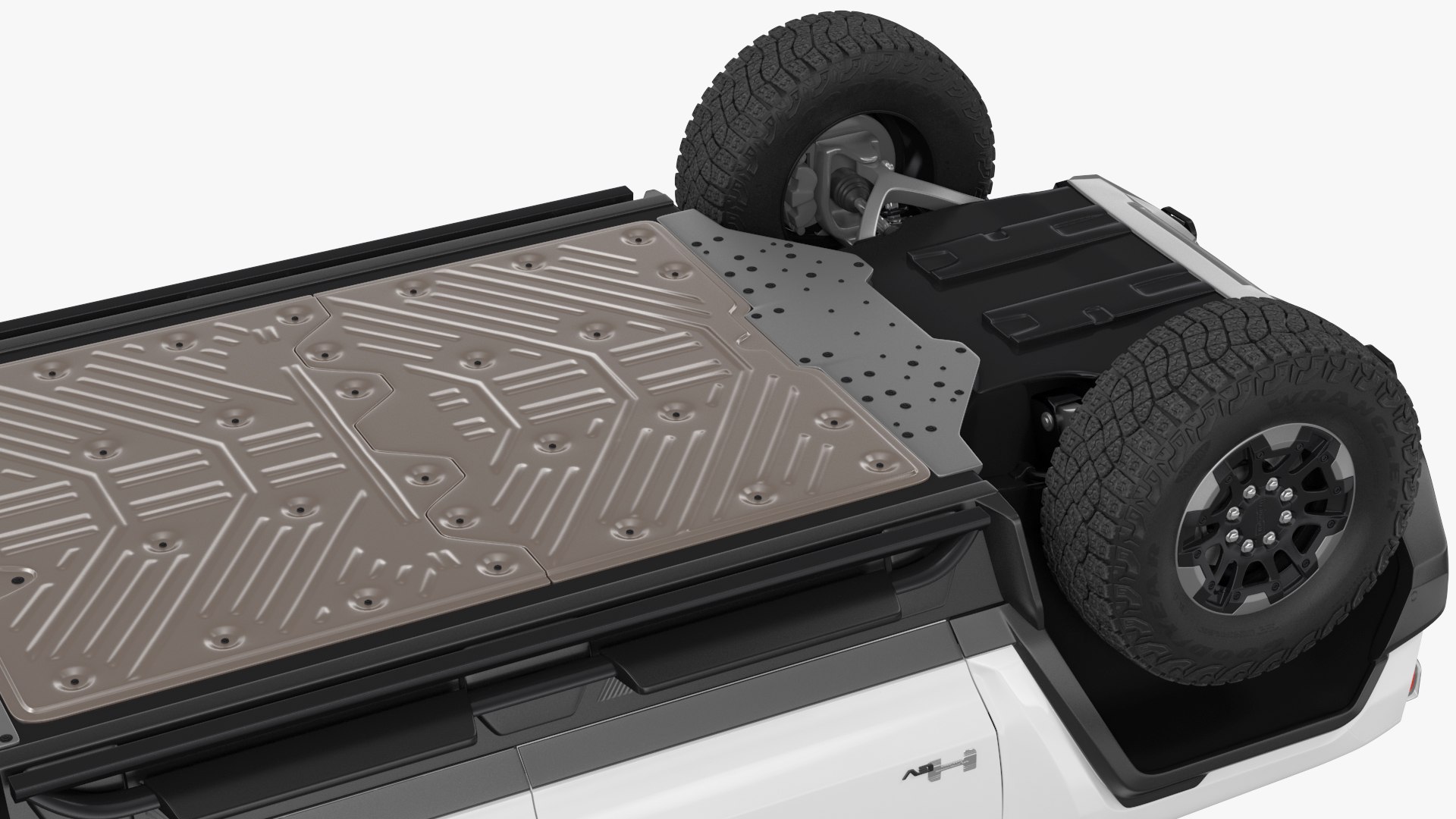 GMC Hummer EV PICKUP Simple Interior 3D - TurboSquid 1903599