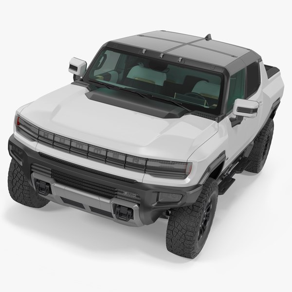 GMC Hummer EV PICKUP Simple Interior 3D - TurboSquid 1903599