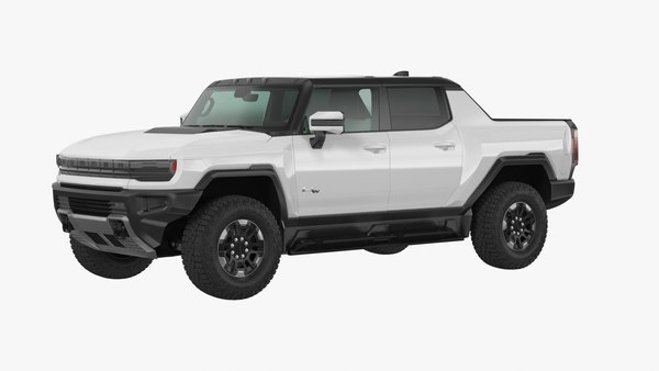 modelo 3d PICKUP GMC Hummer EV 2022 Interior sencillo - TurboSquid 1903599