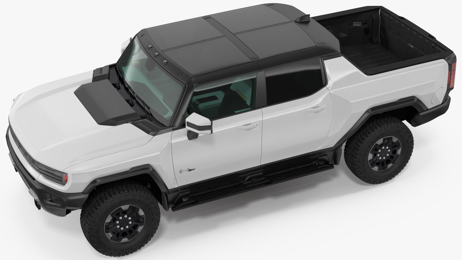 GMC Hummer EV PICKUP Simple Interior 3D - TurboSquid 1903599