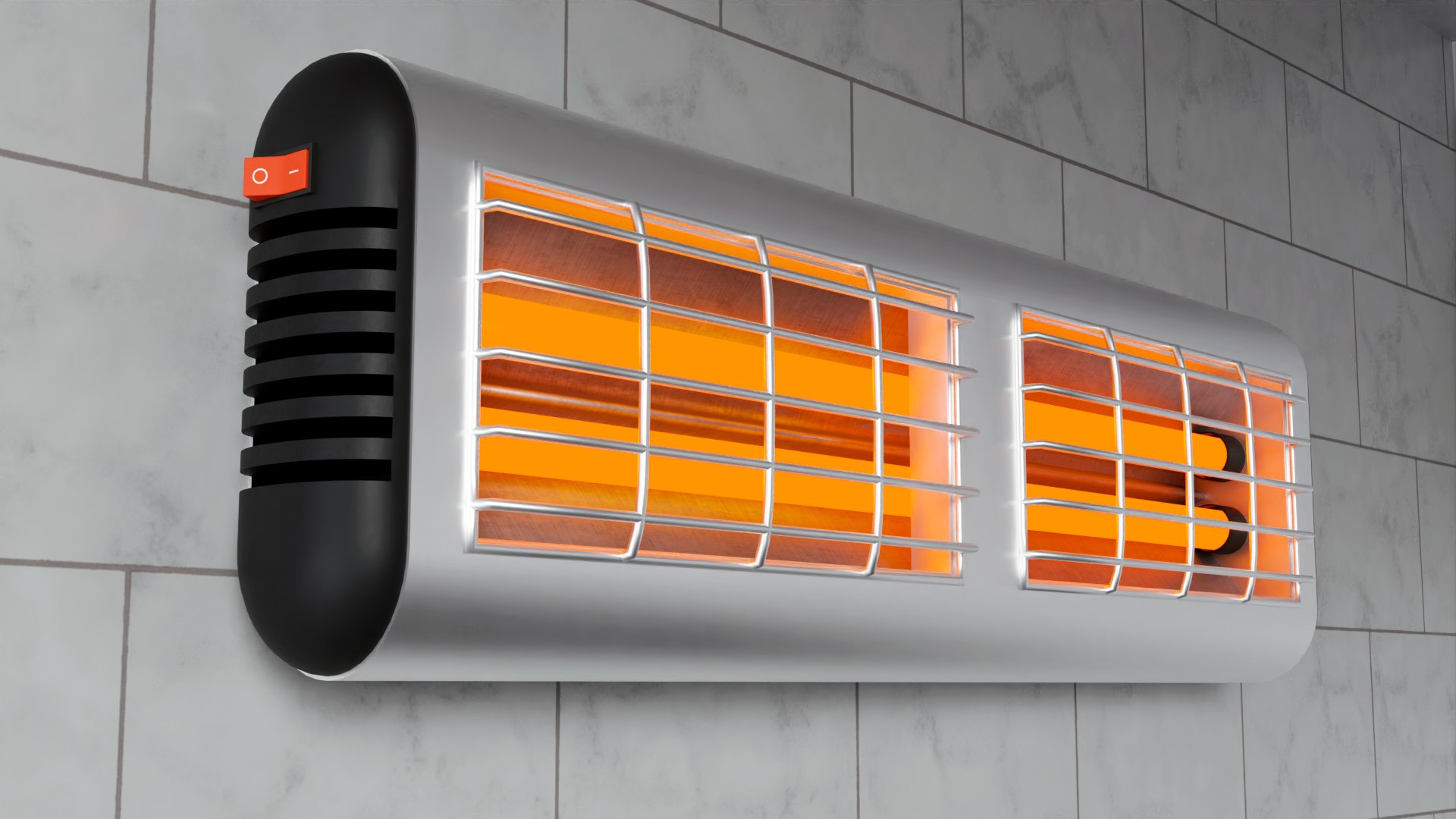 3D Infrared Heater Model - TurboSquid 2197022