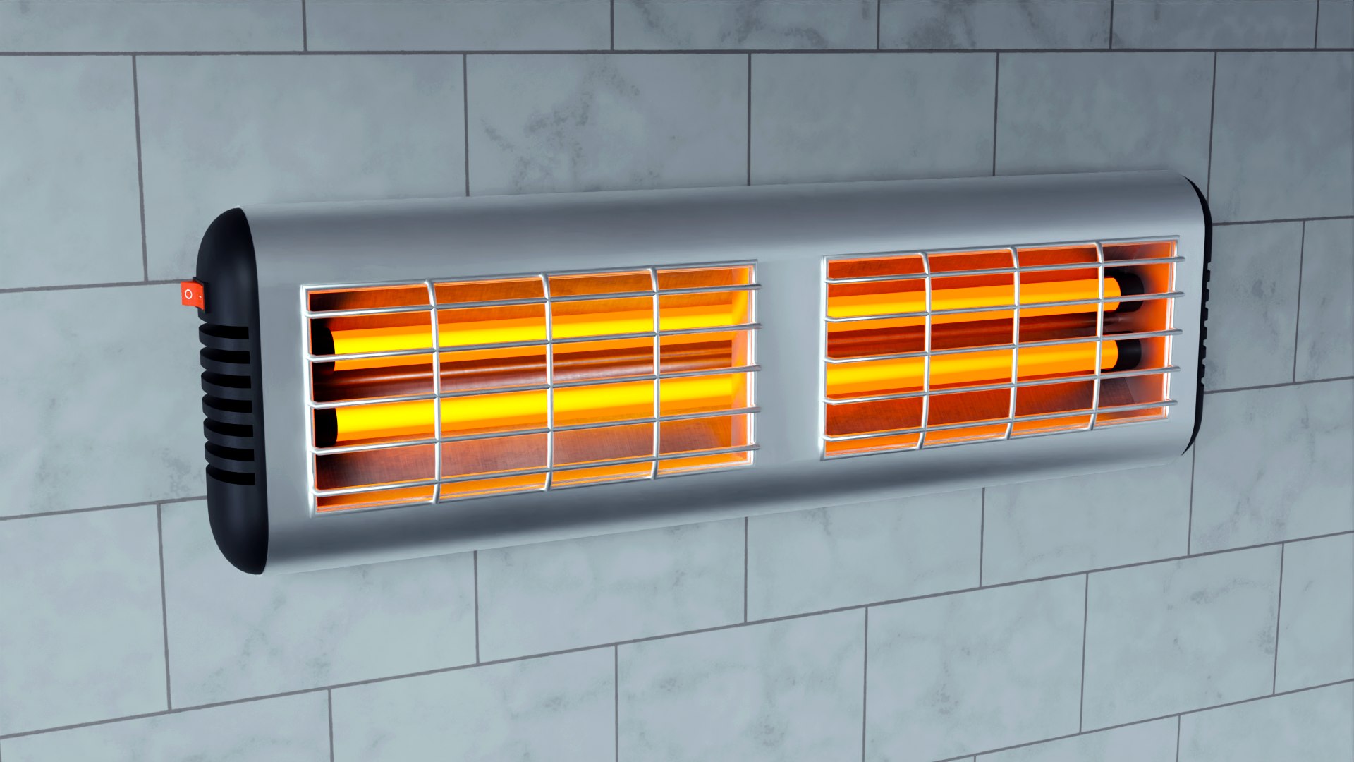 3D Infrared Heater Model - TurboSquid 2197022