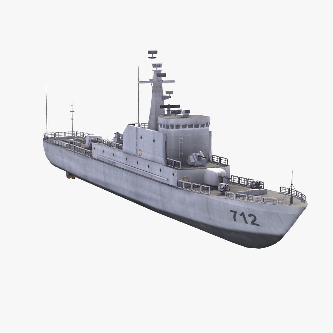 Chinese Navy Haiqing Patrol Boat Max