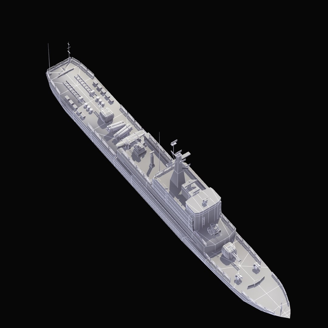 Chinese Navy Haiqing Patrol Boat Max