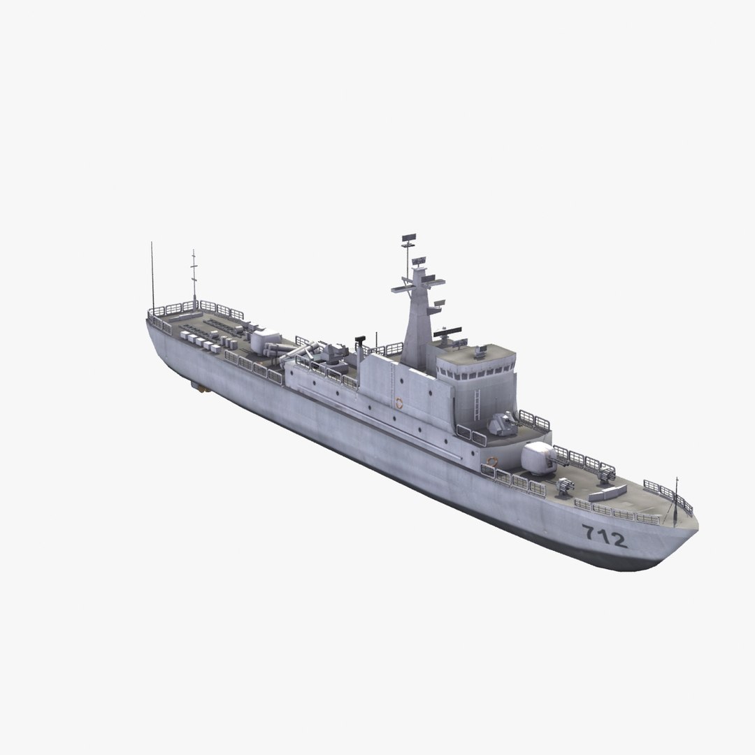 Chinese Navy Haiqing Patrol Boat Max