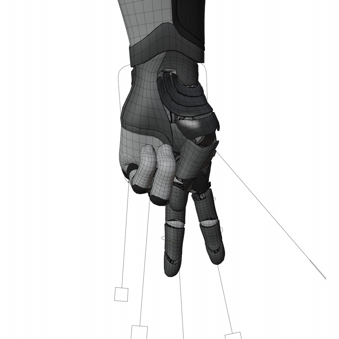 Hand Anatomy Mechanical Model - TurboSquid 1619403