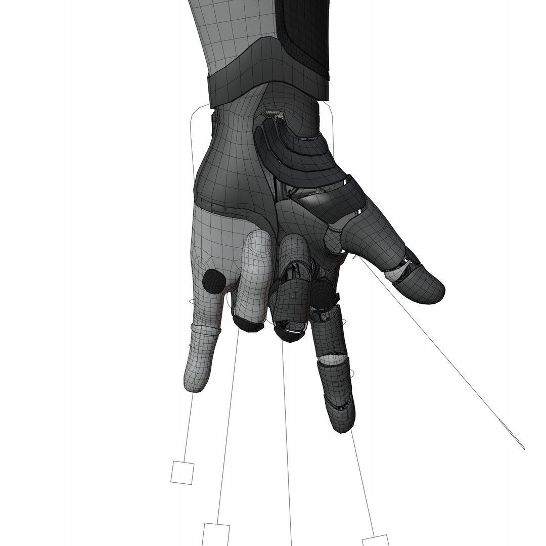 Hand Anatomy Mechanical Model - TurboSquid 1619403