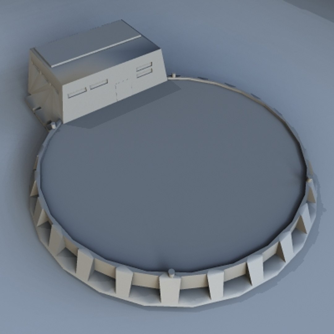 Moon Base Station 3d 3ds