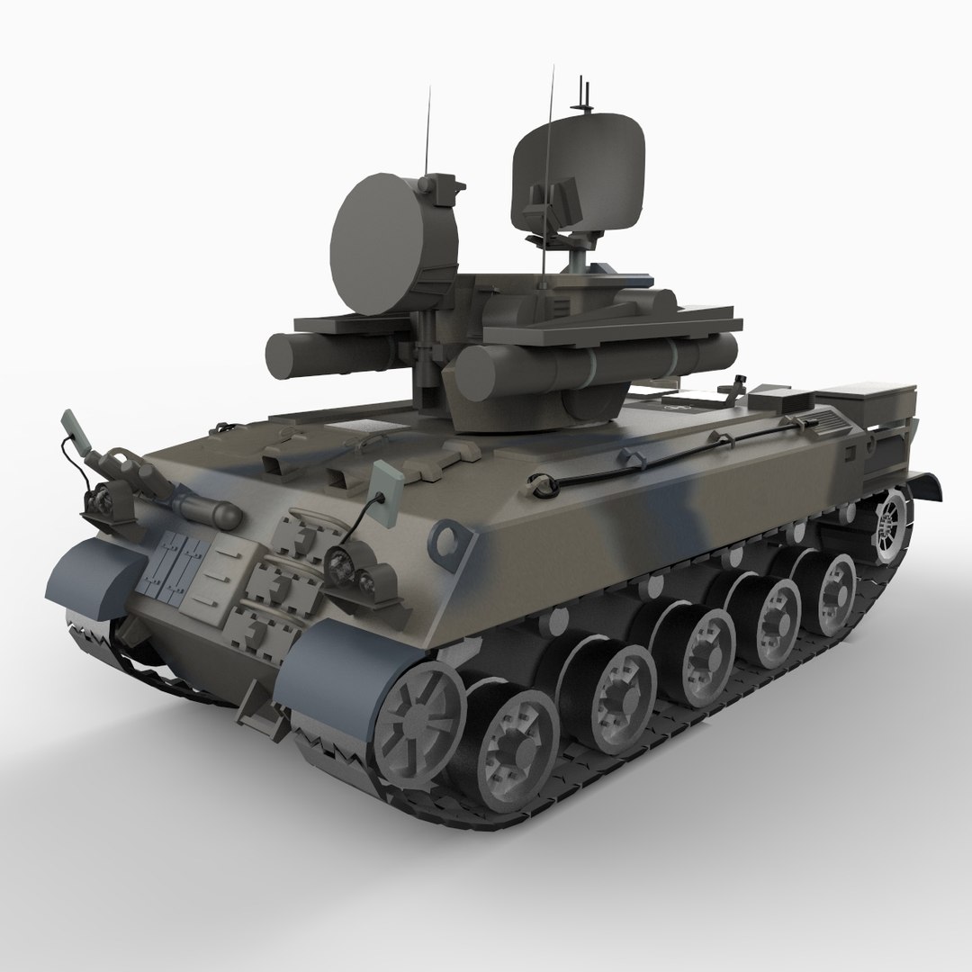 3d Amx-30 Roland Ground-to-air Missile