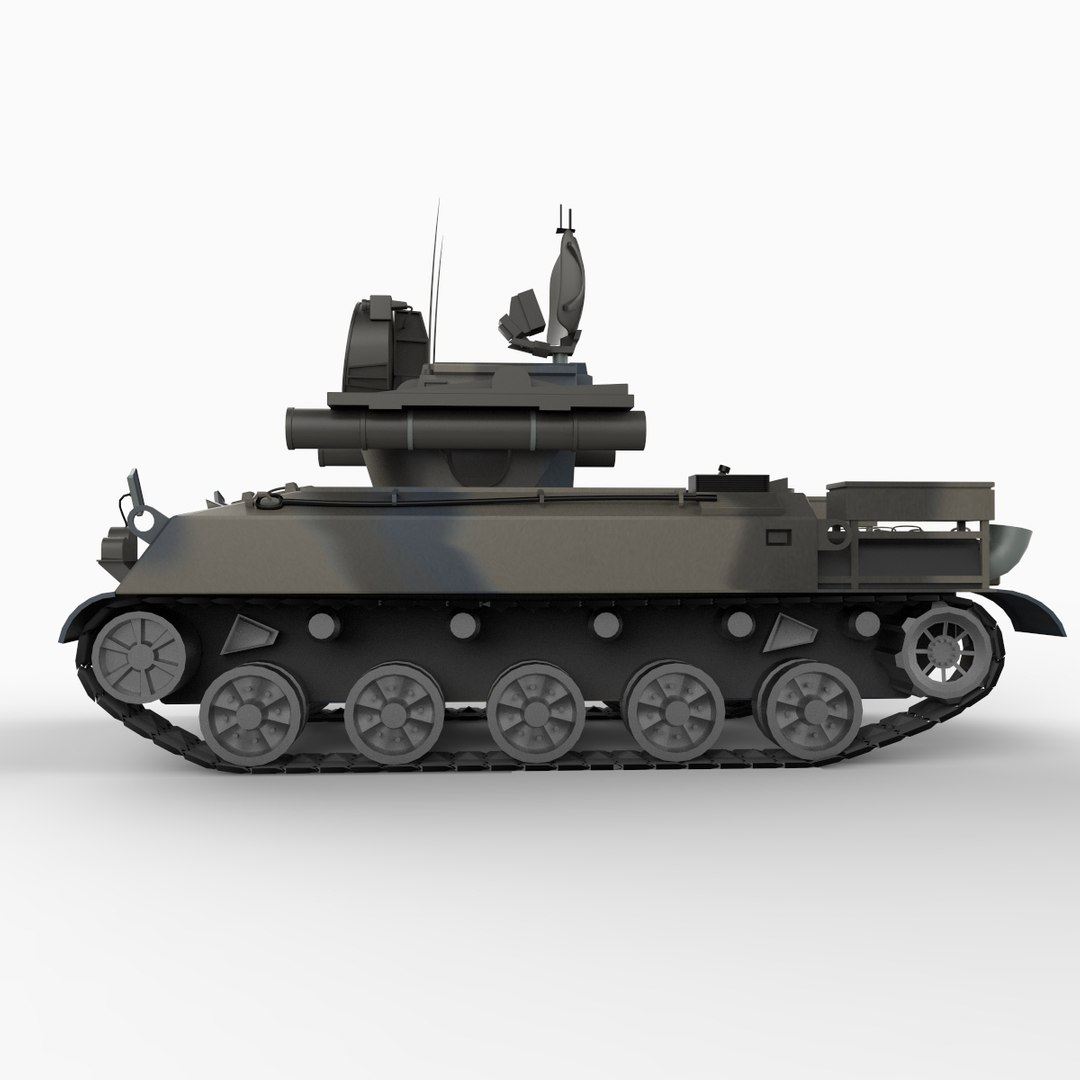 3d Amx-30 Roland Ground-to-air Missile