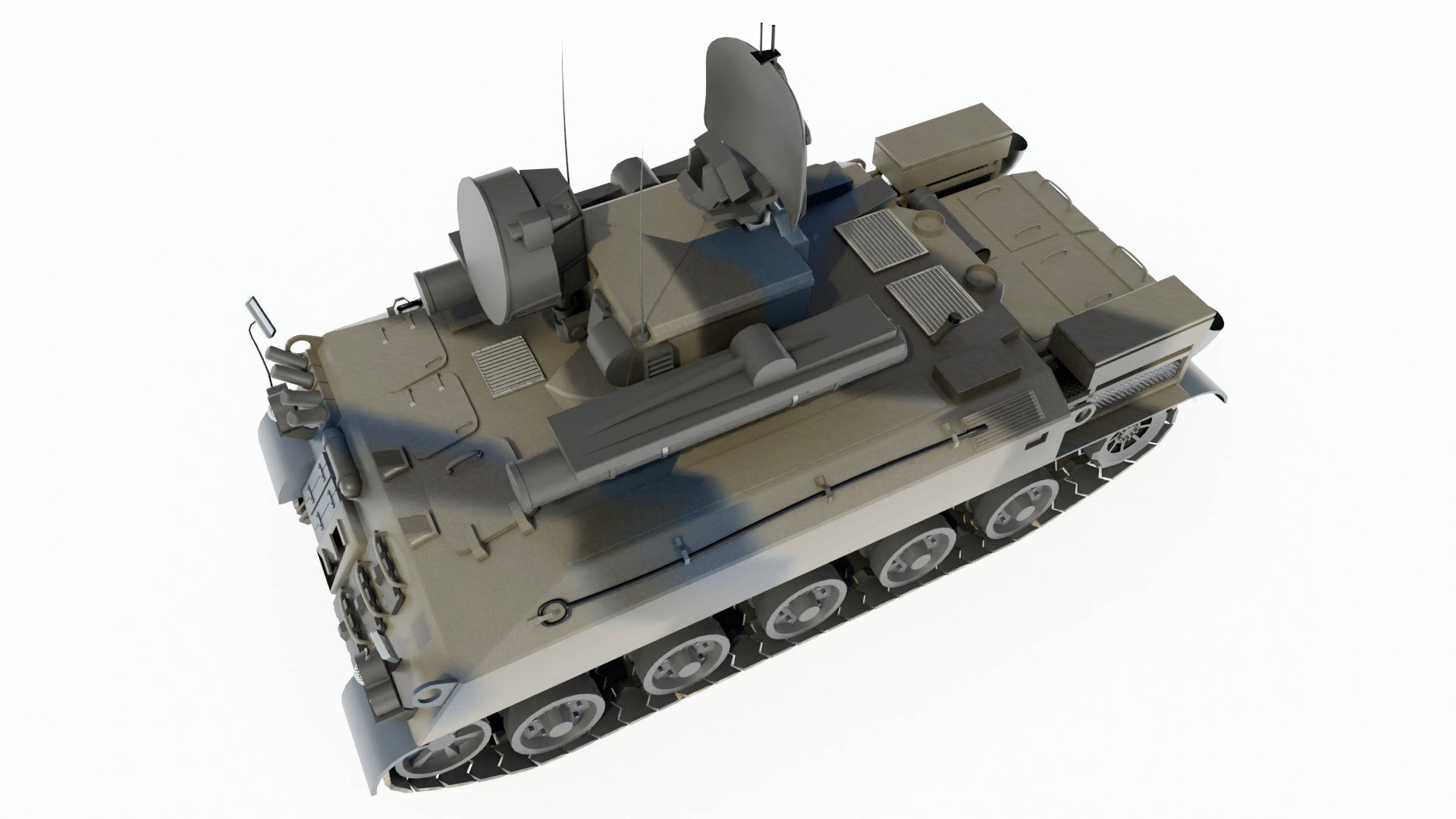 3d Amx-30 Roland Ground-to-air Missile