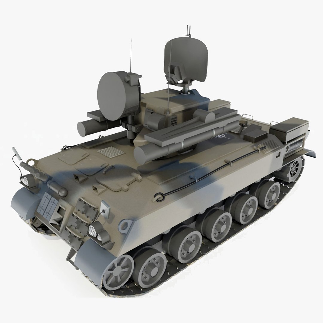 3d Amx-30 Roland Ground-to-air Missile