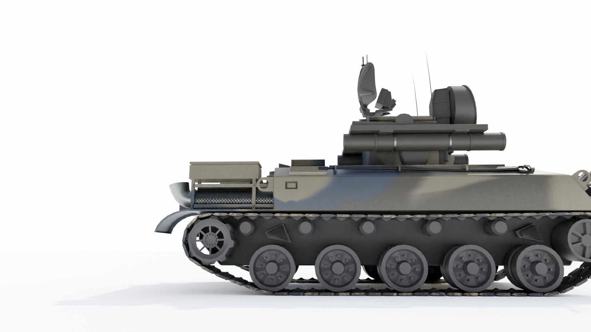 3d Amx-30 Roland Ground-to-air Missile