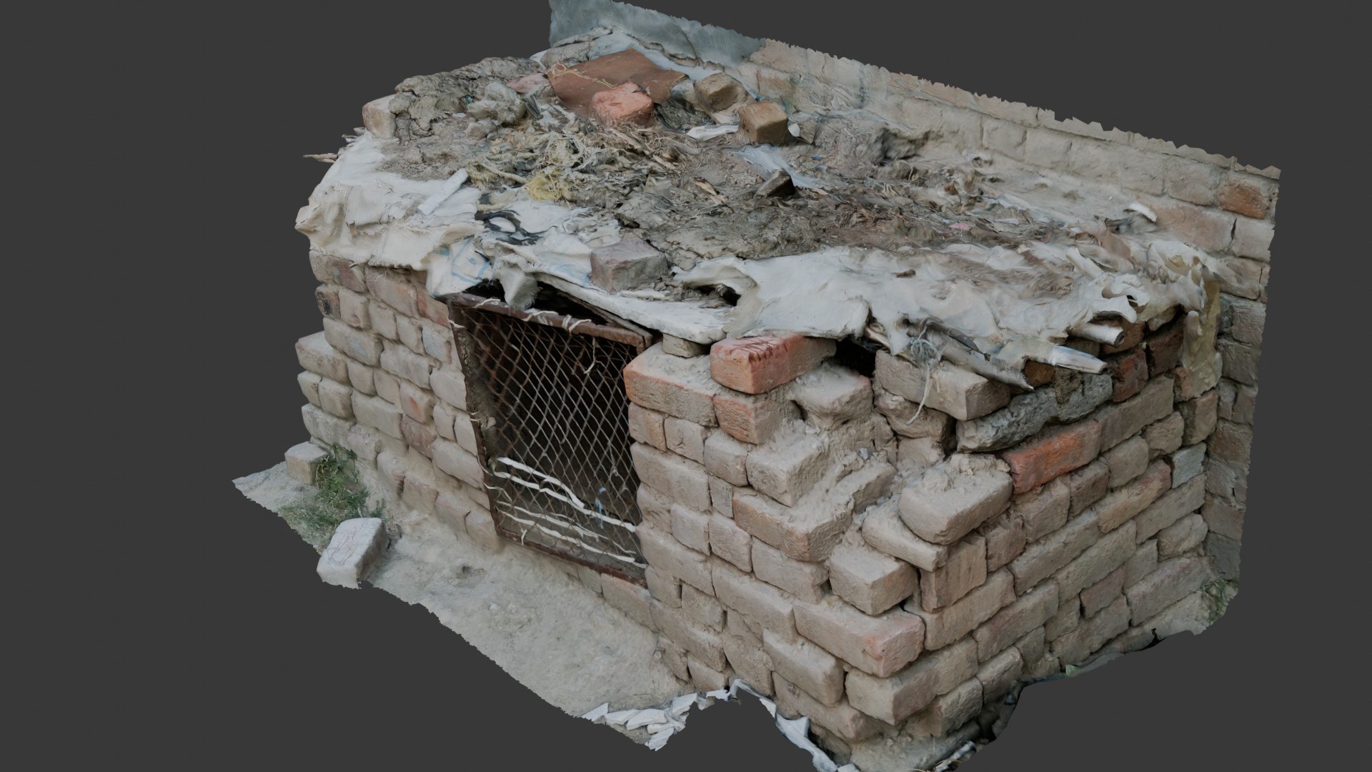 Rustic Brick Structure 3D Model Model - TurboSquid 2409871
