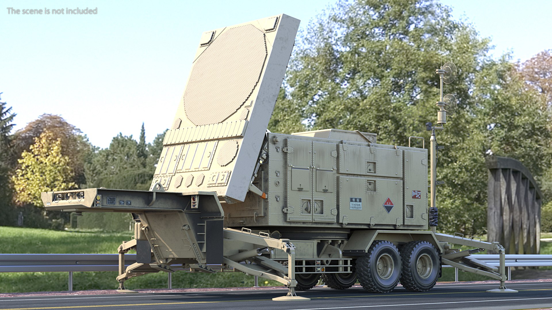 Patriot mpq53 radar set model - TurboSquid 1611753