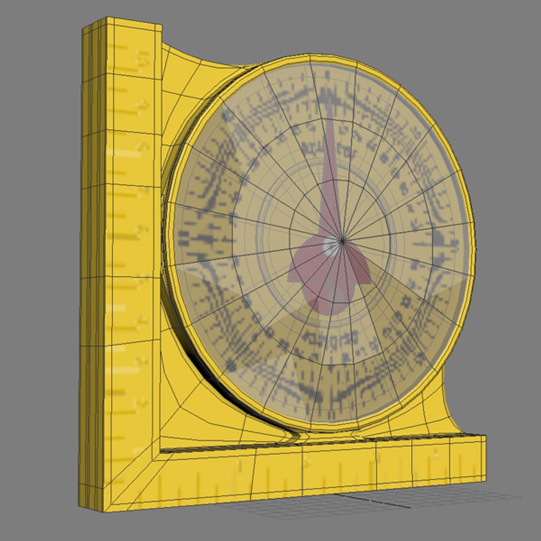 Protractor 3d Obj