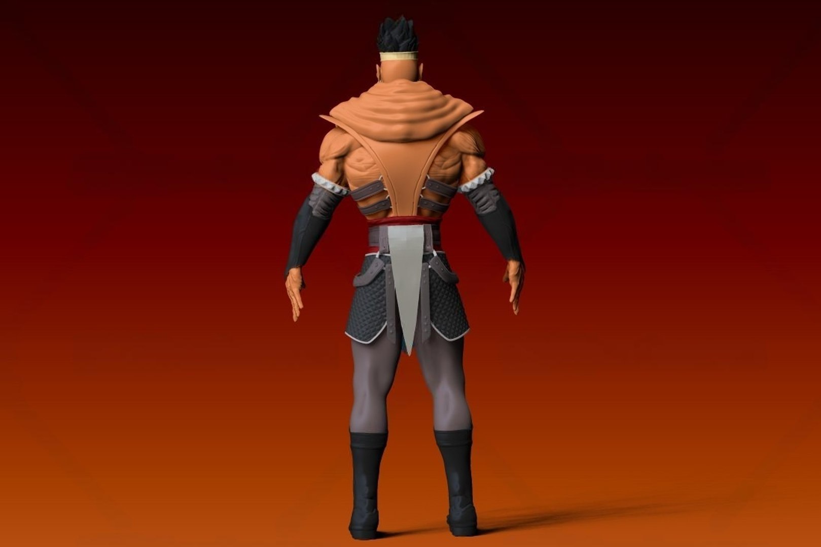 Draven Muscle 3D Model - TurboSquid 2384002