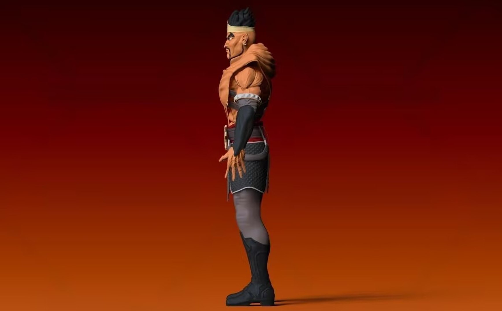 Draven Muscle 3D Model - TurboSquid 2384002