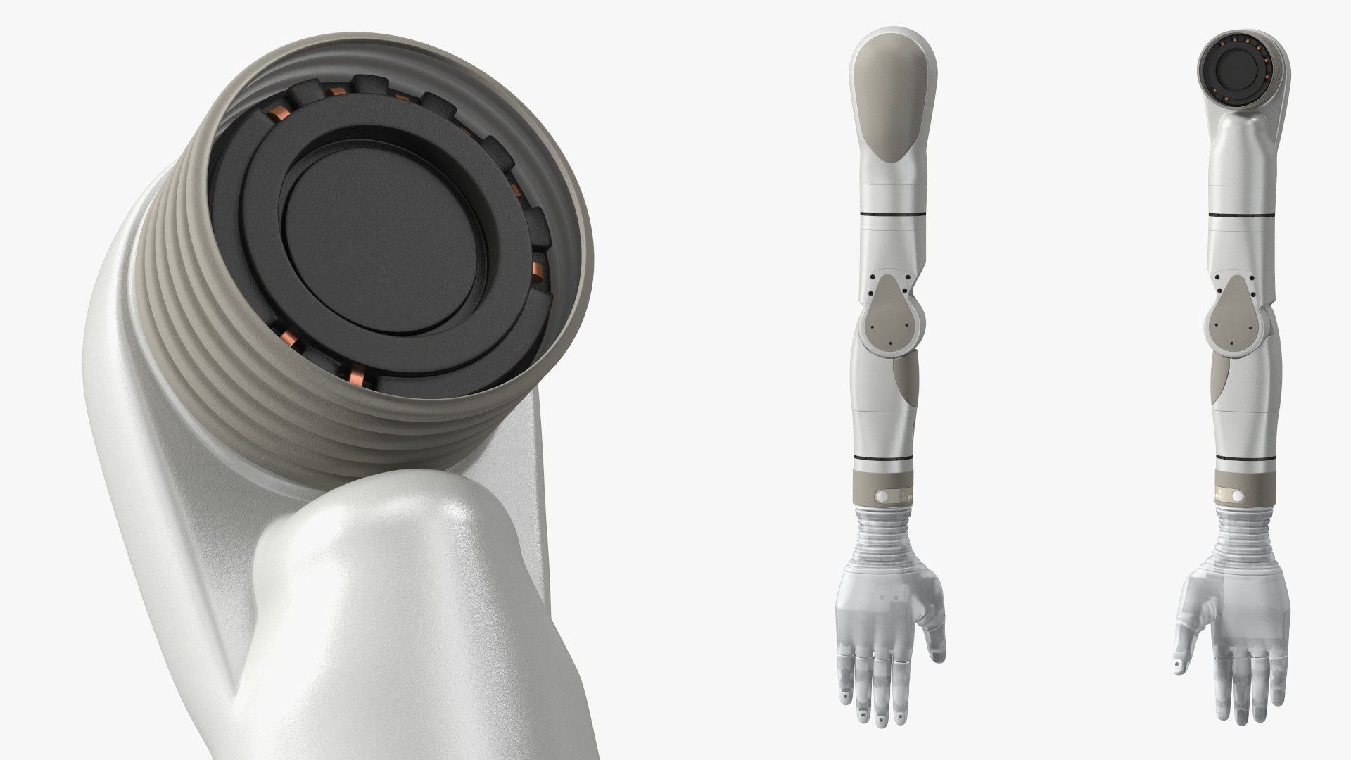 3D Bionic Arm Deka Rigged For Cinema 4D Model - TurboSquid 2082978