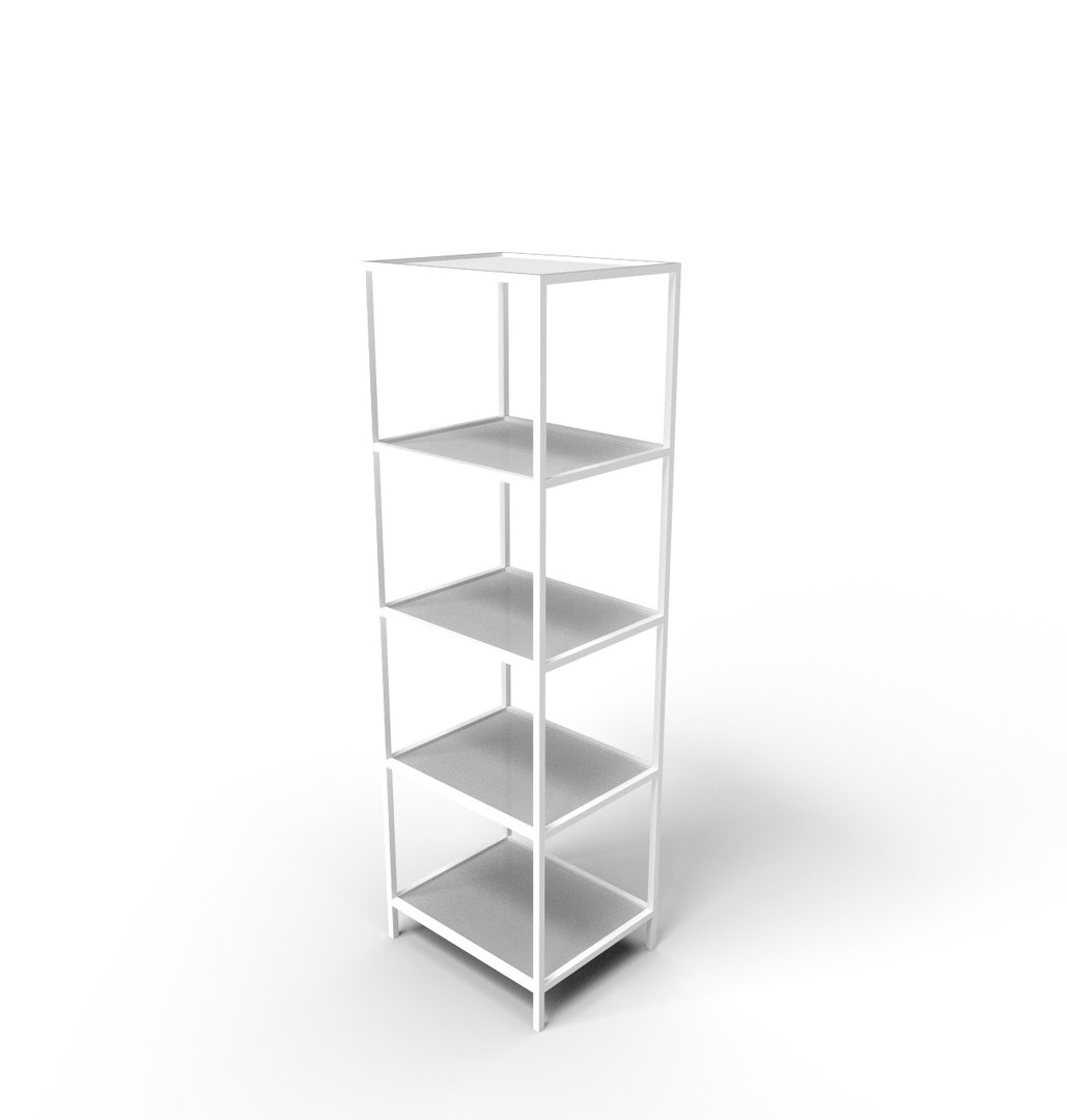 Rack Shelf Shelve 3D Model - TurboSquid 1652807