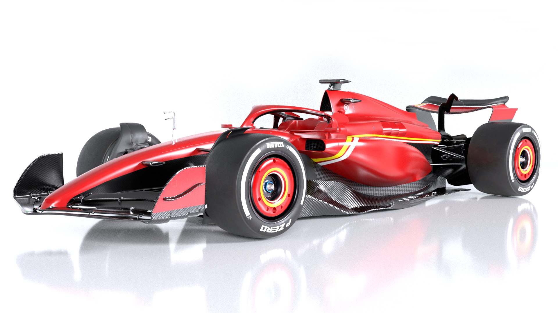 3D Model Red Team F1 2024 - TurboSquid 2232421