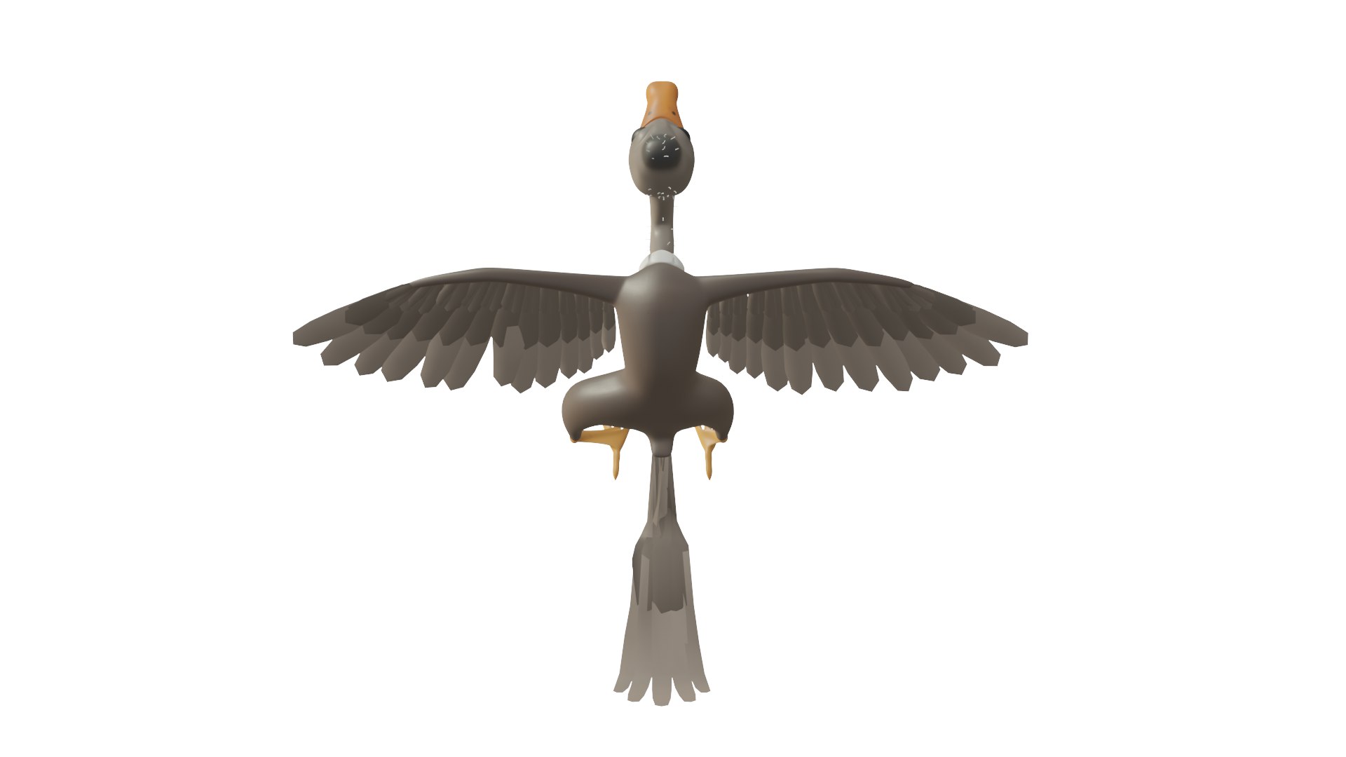 CROW CARTOON 3D Model - TurboSquid 1864263